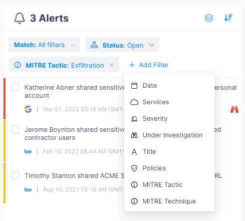 Varonis Maps Cloud Security Alerts to MITRE ATT&CK